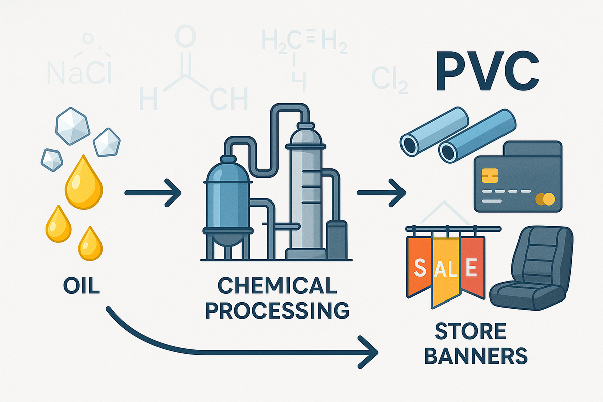 How is PVC Made? From Simple Salt & Oil to Wonder Material [Step by ...